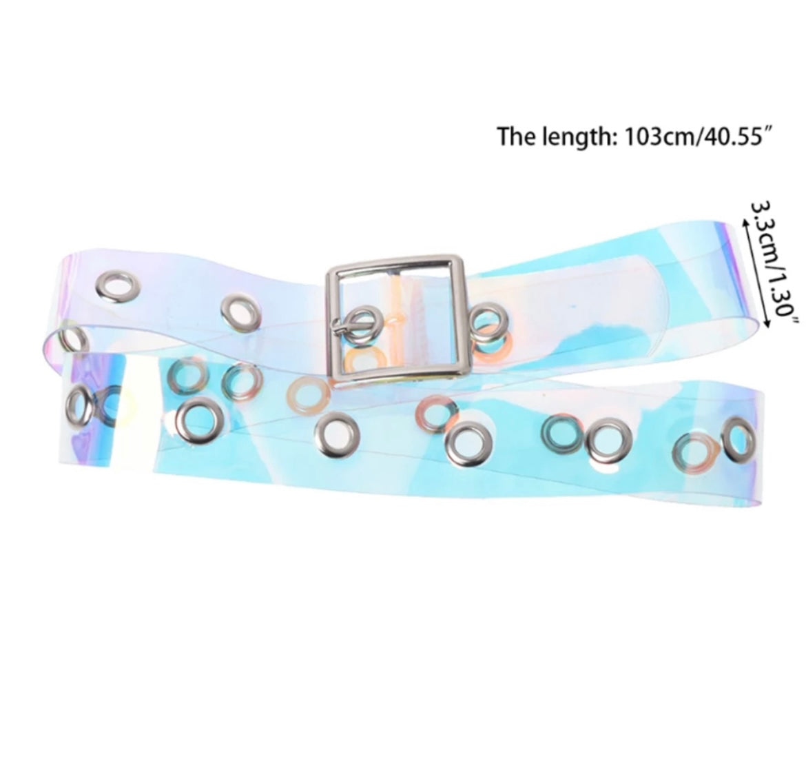 Iridescent Belt – Cute Cute Boutique